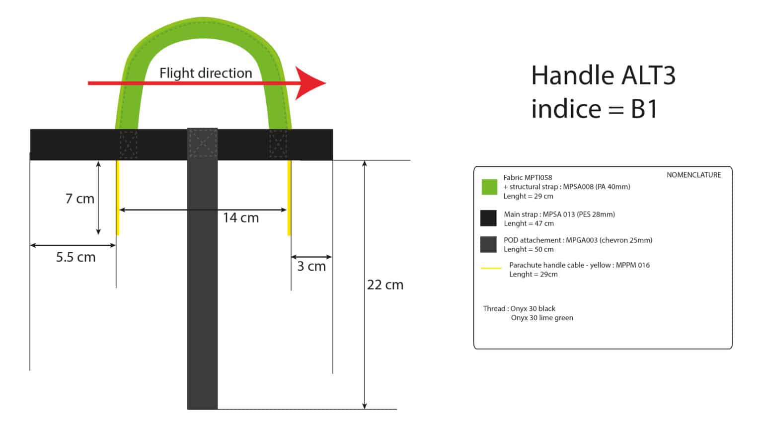 Parachute Handles | Supair